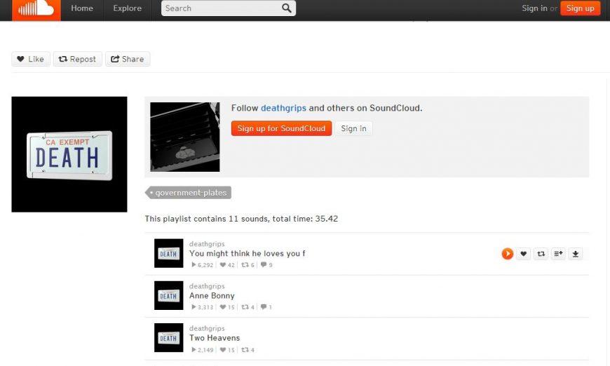 Death Grips Releases New Album ‘Government Plates’ on Soundcloud, For ...