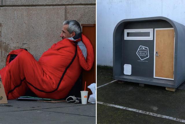 Homeless No More! Charity Introduces Sleeping Pods to Provide Shelter ...