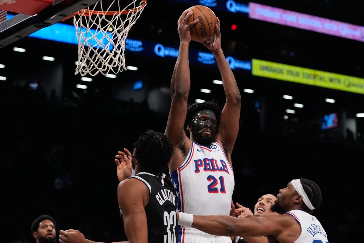 Embiid Powers 76ers to a 123–94 Victory Over the Short-Handed Nets ...