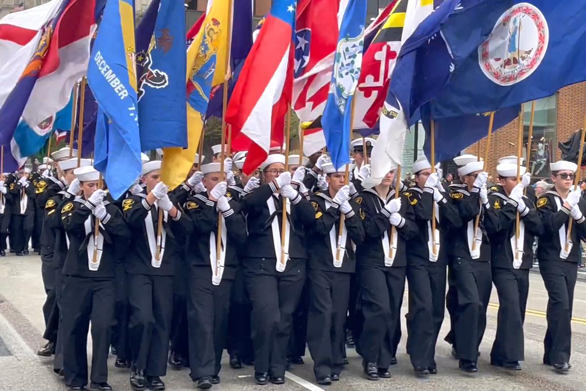 Philadelphia Grand Parade Celebrates 250th Anniversary of US Navy and ...