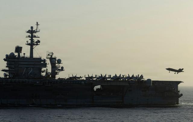3 US Aircraft Carriers Operating in Middle East for First Time in Over ...
