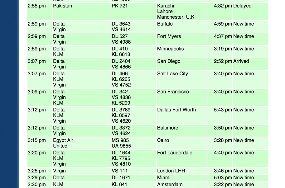 Flight status jfk arrivals - beautifullity