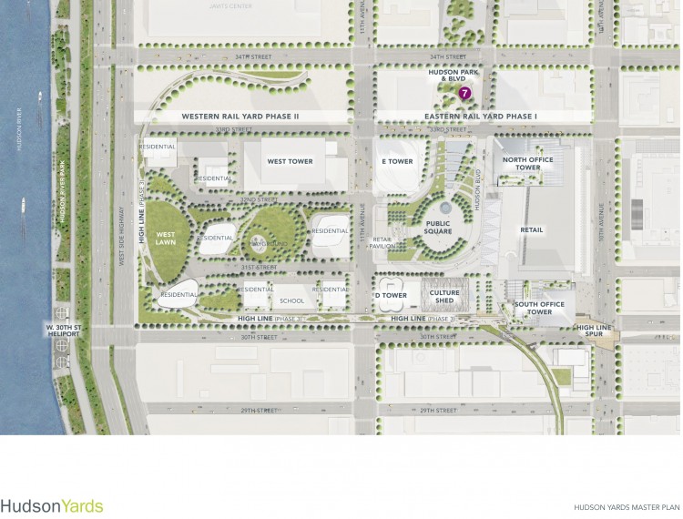 Groundbreaking at Hudson Yards in NYC | The Epoch Times