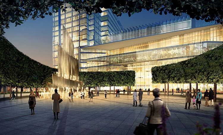 Groundbreaking at Hudson Yards in NYC | The Epoch Times