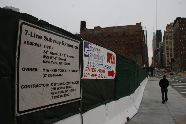 Contractors Set Sights on West 7 Line Station in Manhattan | The Epoch ...