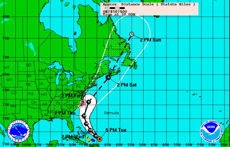 North Carolina Issues Hurricane Watch for Earl | The Epoch Times