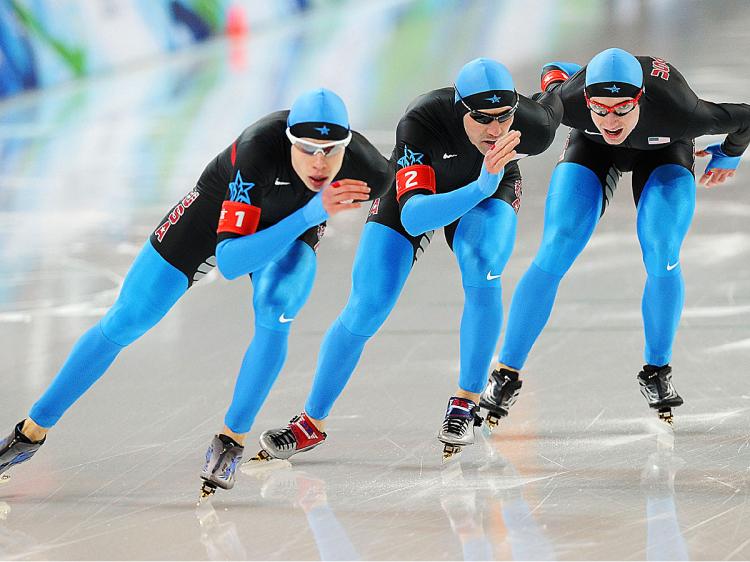 U.S. Olympic Men’s Speed Skating Team Into Finals Past Netherlands ...