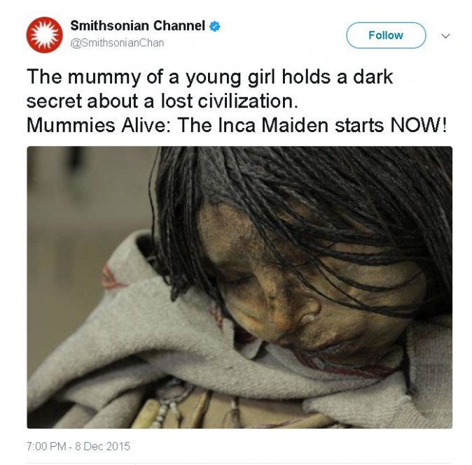 Incan Empire Frozen Girl