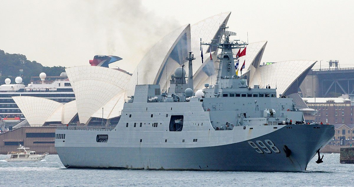 Chinese Naval Warships Stock Up on Baby Formula Before Leaving Sydney